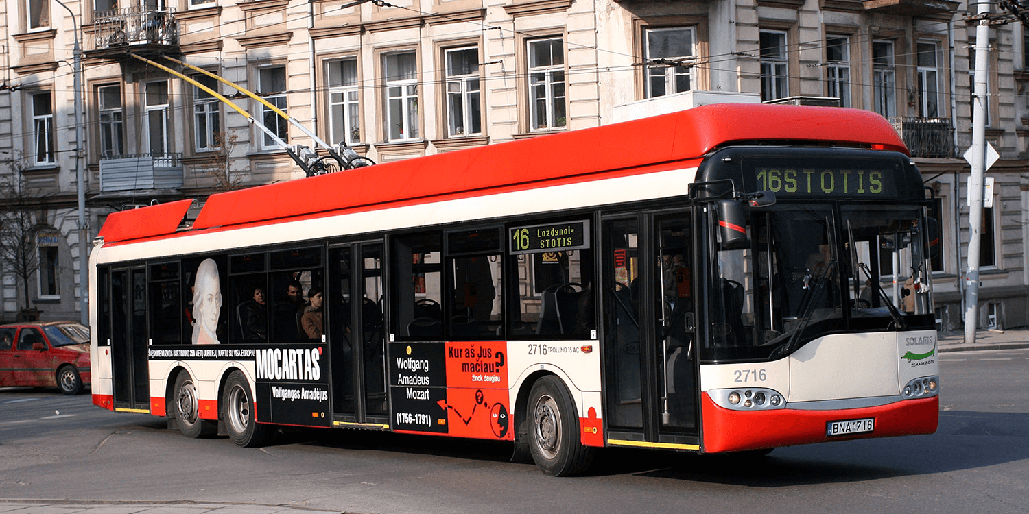 Solaris to send 41 trolleybuses to Lithuania's capital - electrive.com
