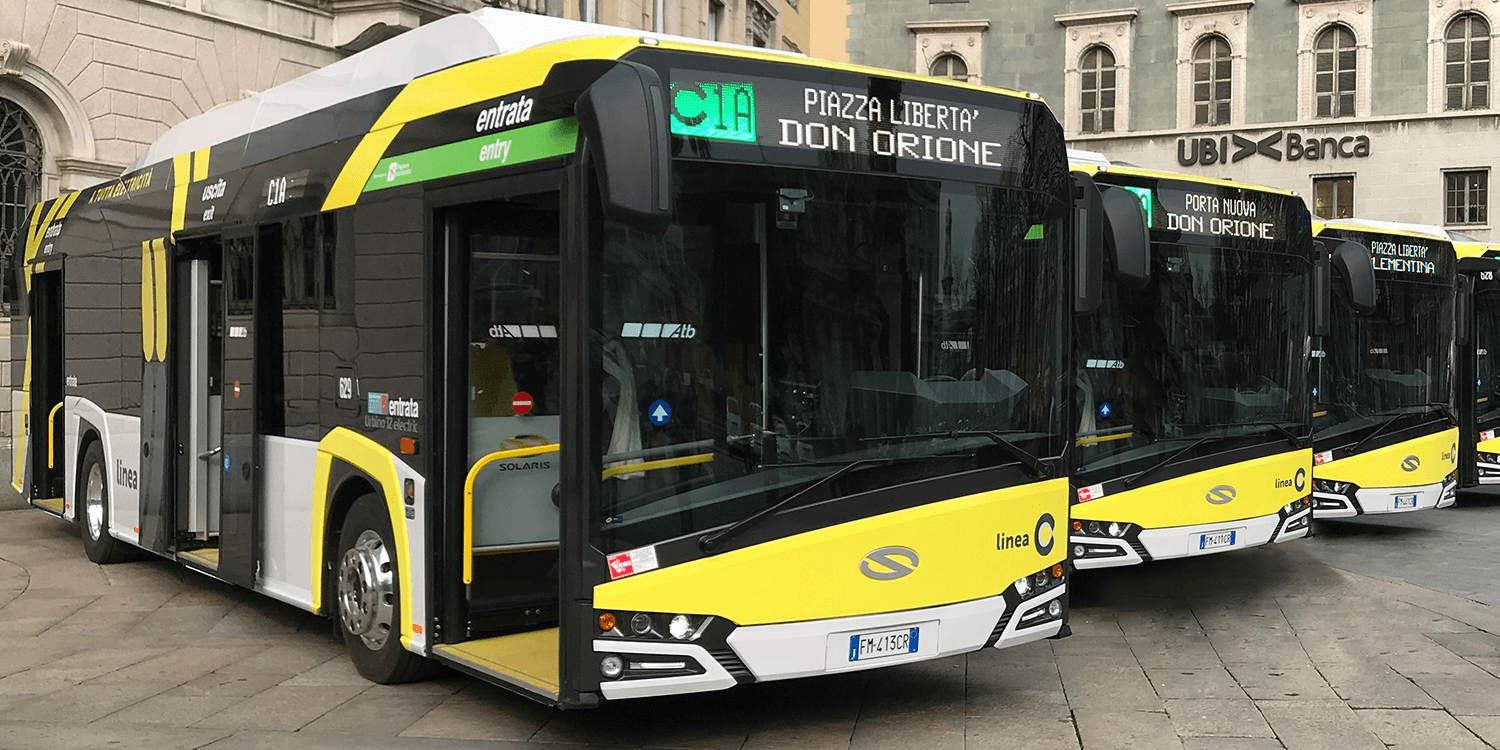 Solaris Bus & Coach handed over 12 ebuses in Bergamo - electrive.com