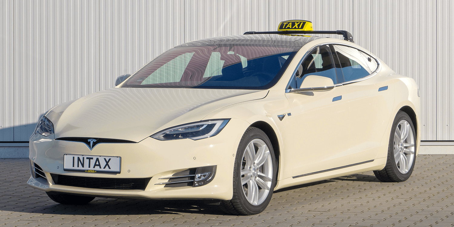 Intax offers Model S taxi kit for cab firms exclusively - electrive.com