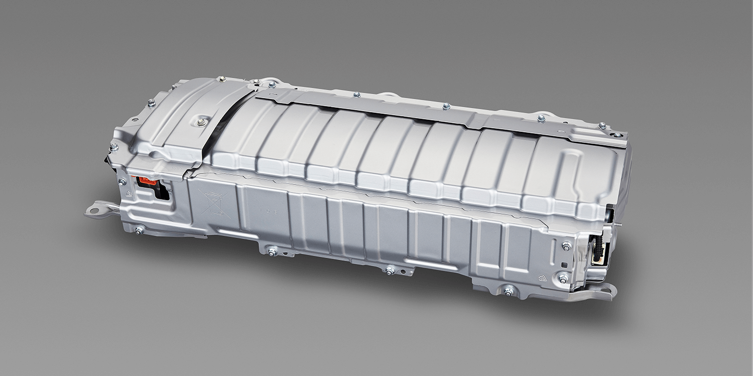 Hybrid car battery store