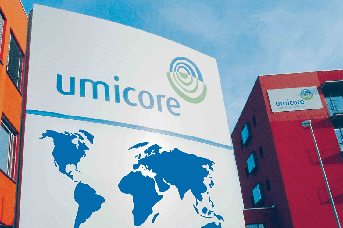 Umicore Logo Umicore 1 Troy Ounce Goldbar With Certificate