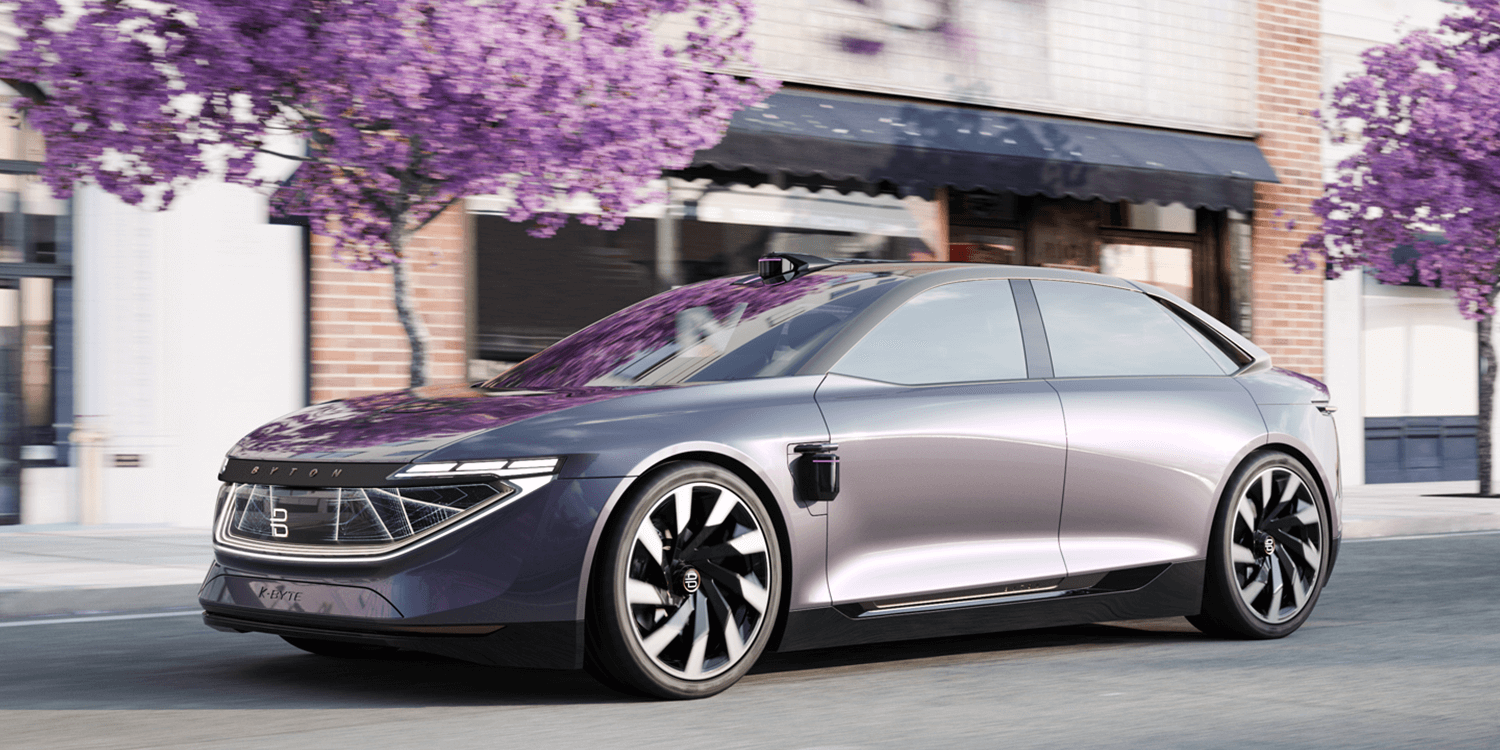 Byton reveals electric premium sedan K-Byte - electrive.com