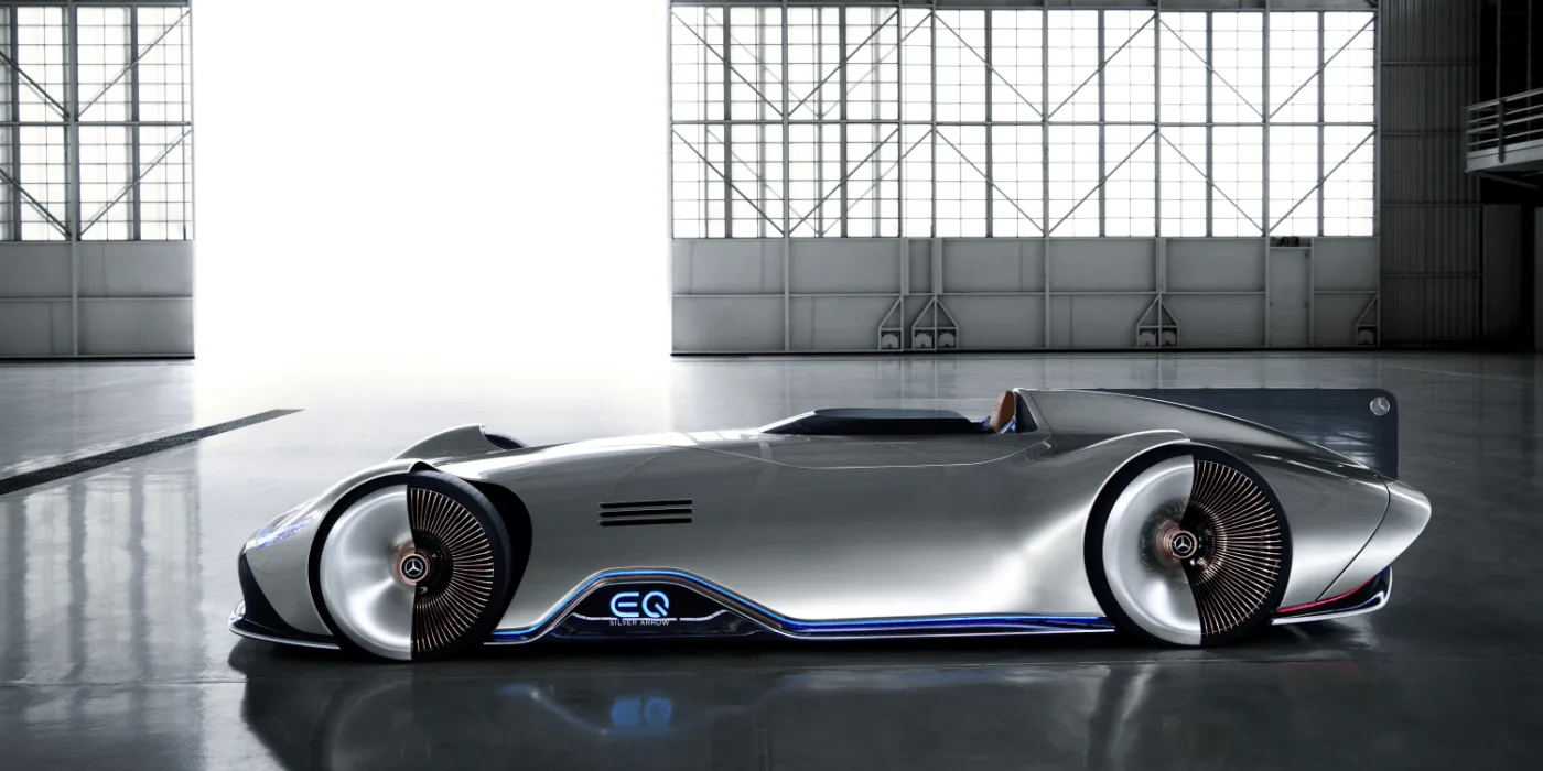 Mercedes benz vision eq silver arrow store