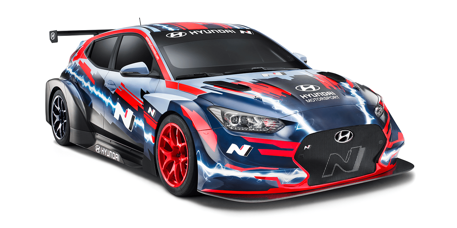 Hyundai presents electric race car Veloster N ETCR - electrive.com