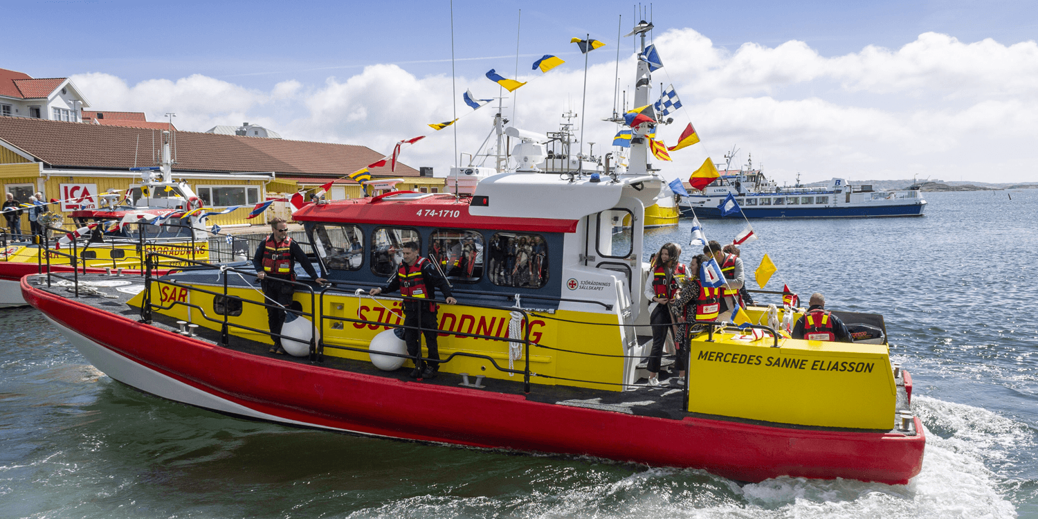 Swedish Sea Rescue hybrid ship uses Torqeedo drive - electrive.com