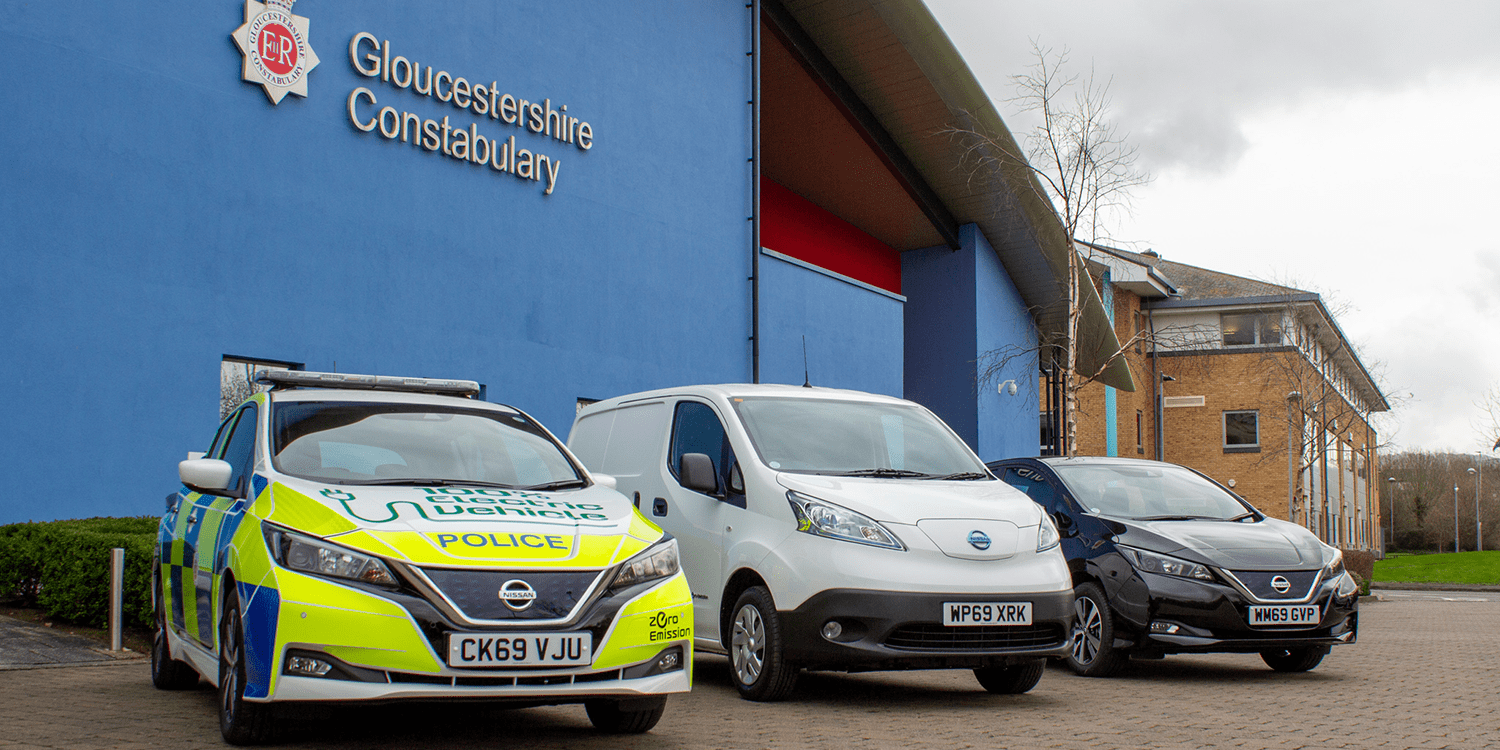 Gloucestershire police to sport England's largest fully electric fleet ...