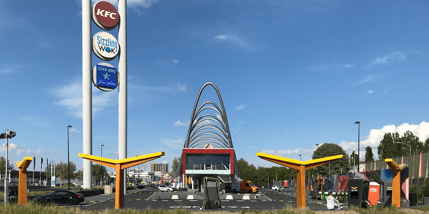 Fastned's first fast-charging station in Amsterdam - electrive.com