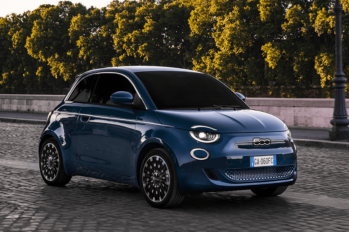 Fiat new electric car store