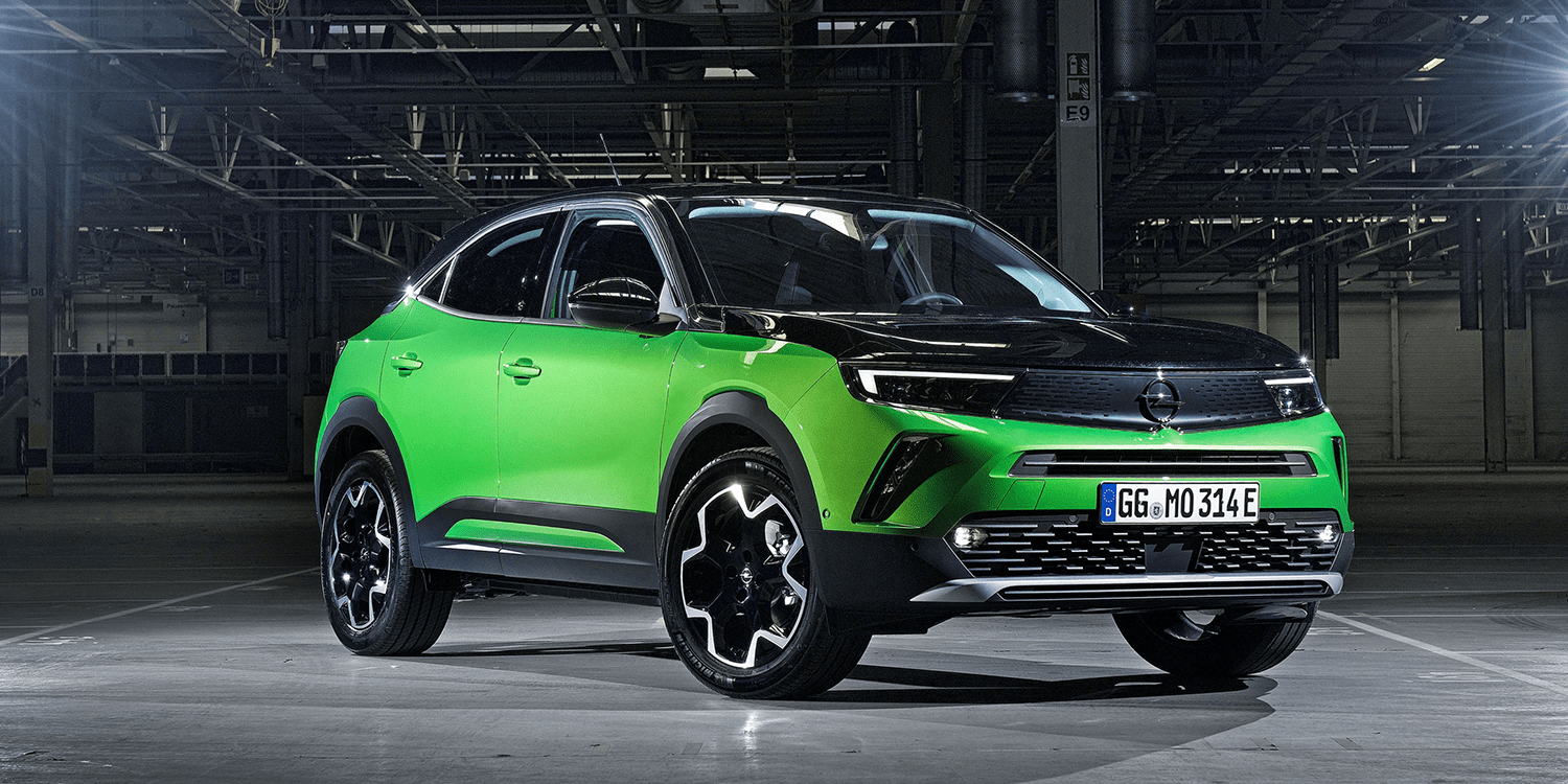 Opel mokka e range store