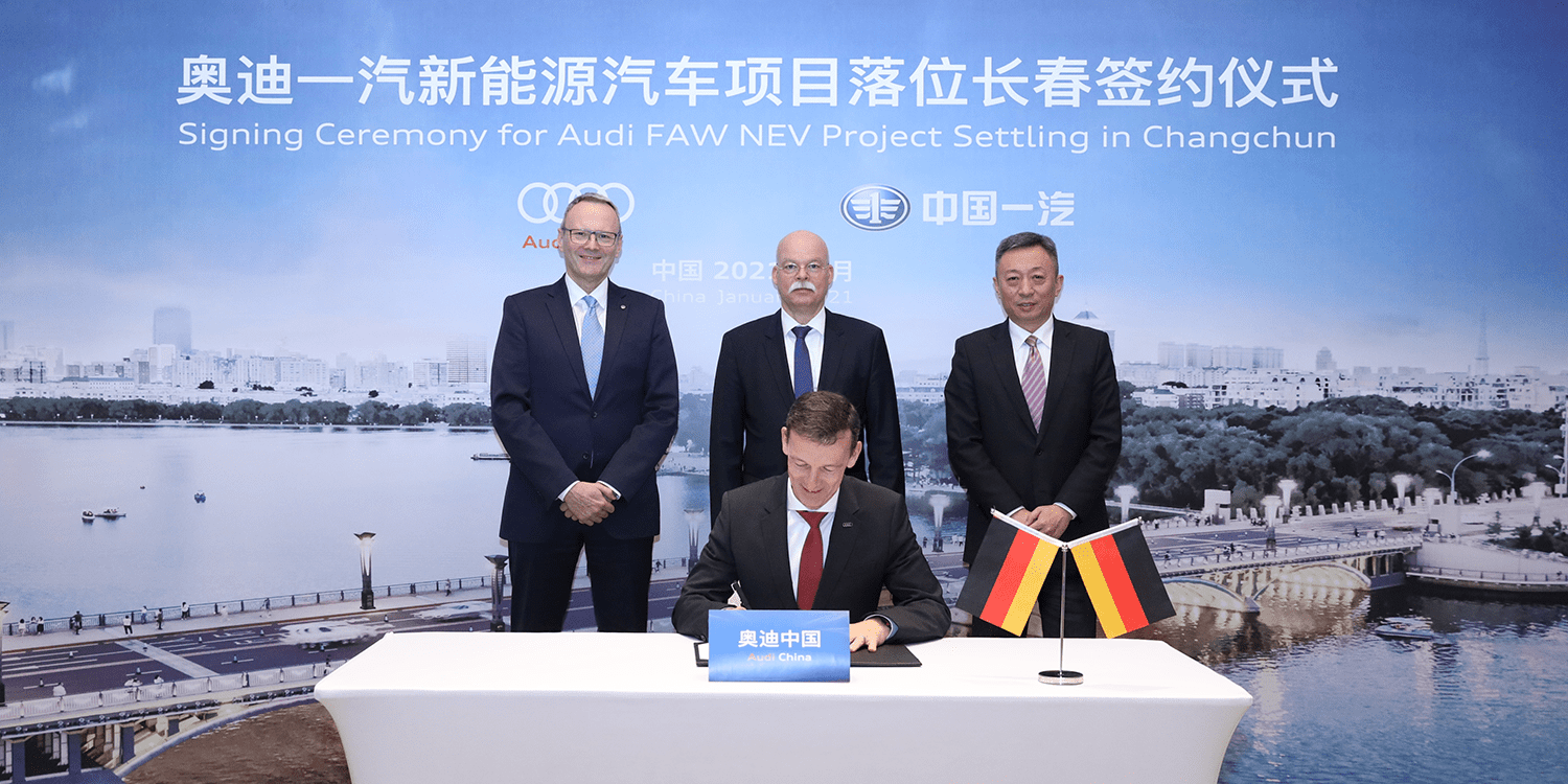 Audi reveals more on EV joint venture with FAW - electrive.com