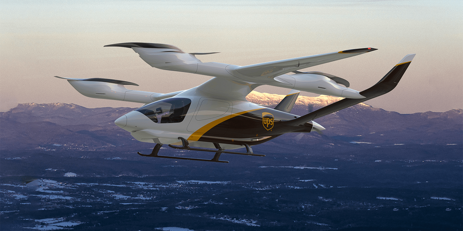 UPS Flight Forward to purchase 10 electric VTOLs - electrive.com