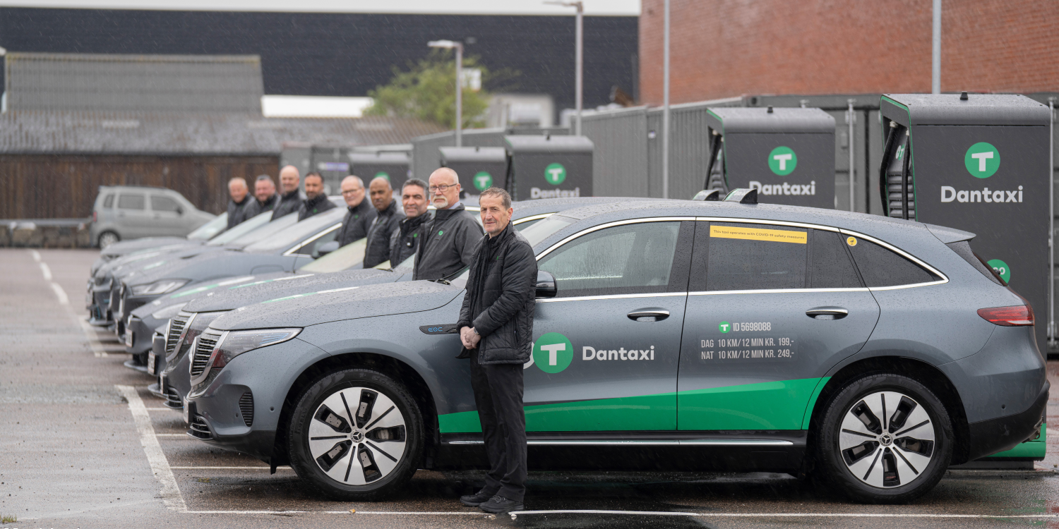 First charging hub for cabs in Copenhagen by E.On & Dantaxi - electrive.com