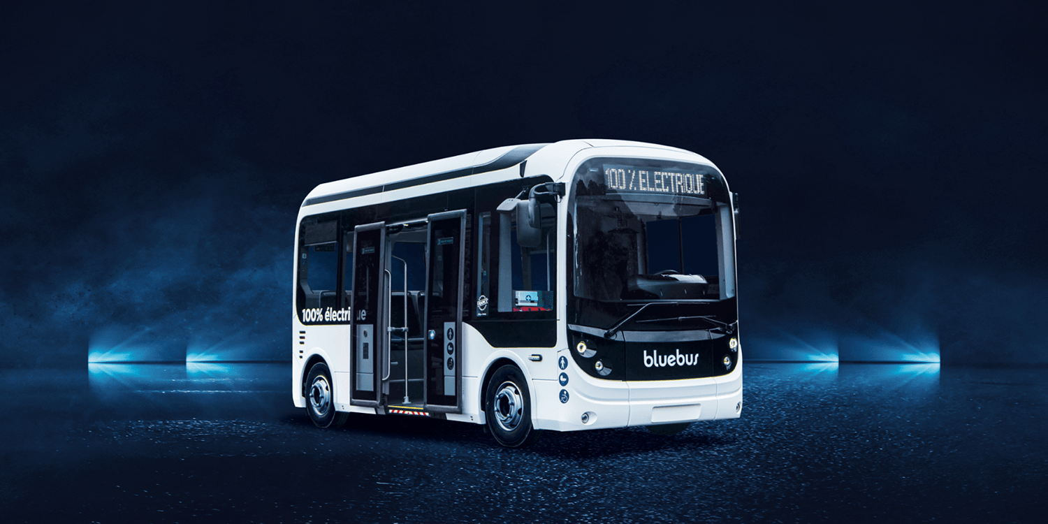 Bluebus presents revamped electric minibus with solid-state battery ...