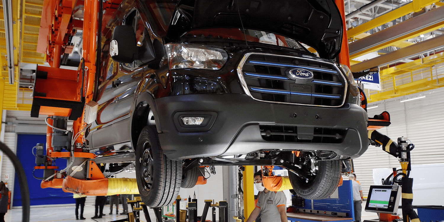 Ford begins building E-Transit vehicles for Europe - electrive.com