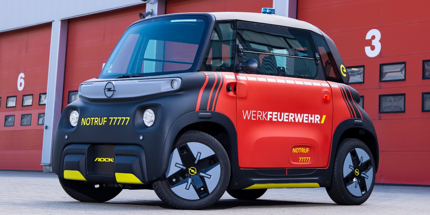 Opel electric fire truck begins service - electrive.com
