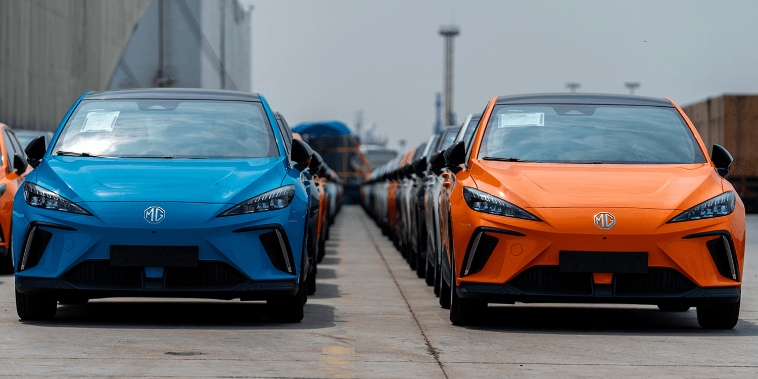 The first MG4 Electric reaches European shores - electrive.com