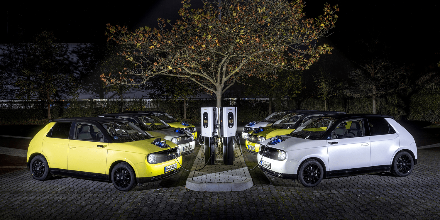 Honda e cars become a virtual power plant in Germany - electrive.com