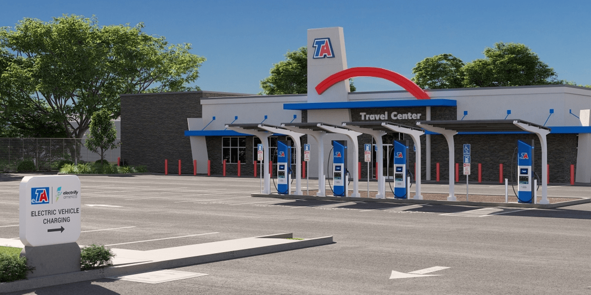Electrify America to build 1,000 HPCs for TravelCenters of America ...