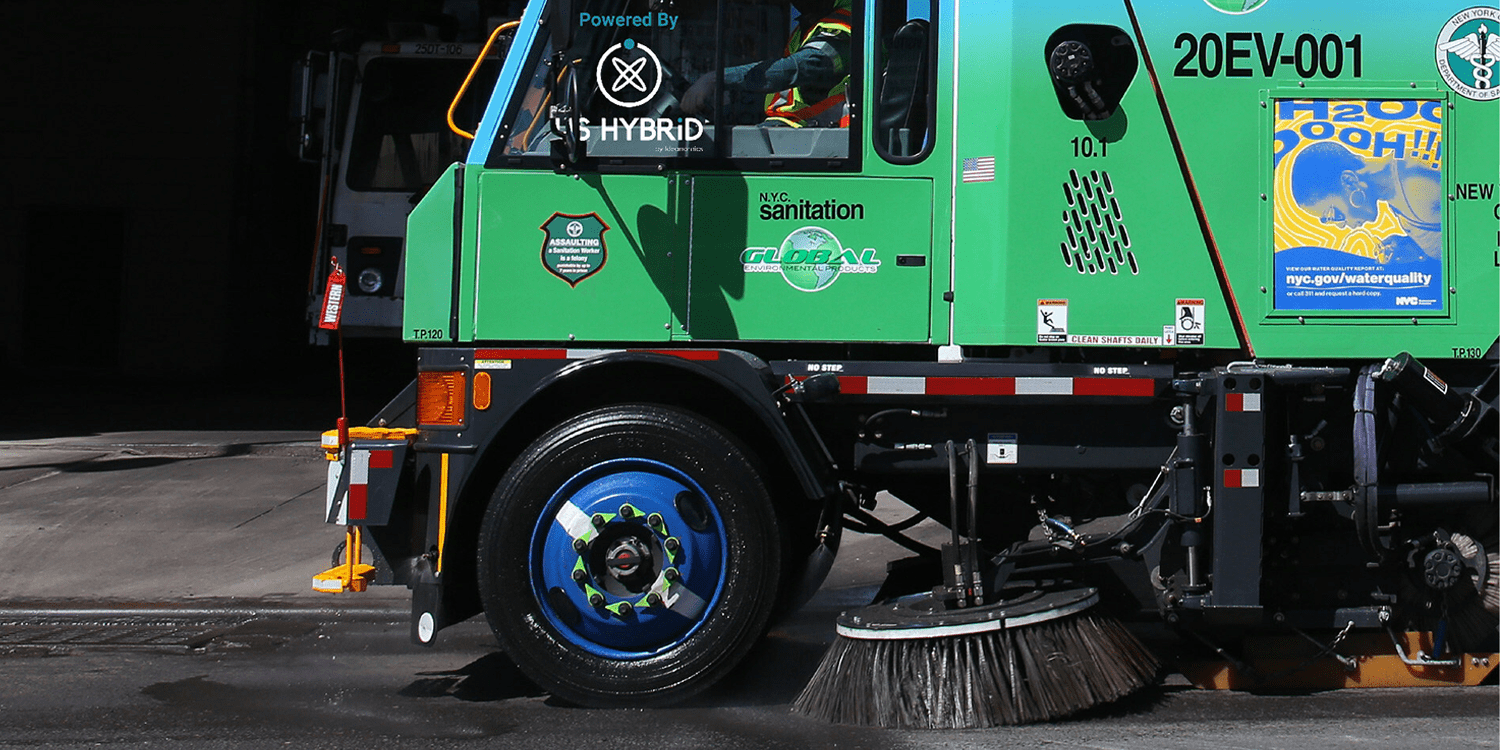 US Hybrid starts production of electric street sweepers - electrive.com