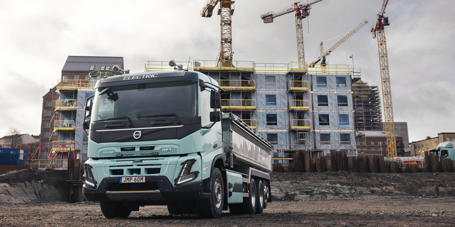 Volvo Trucks offers more e-trucks for the construction industry ...