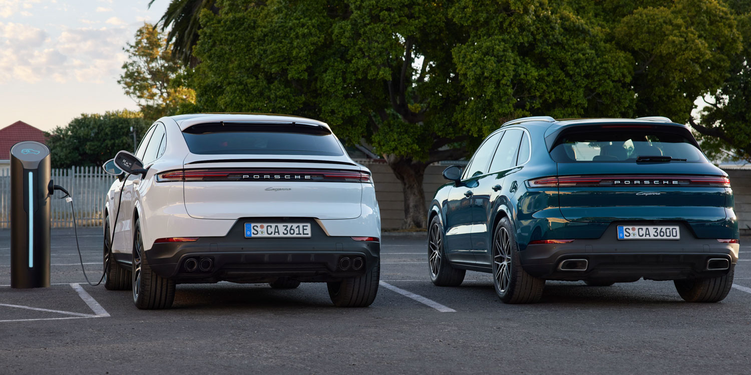 Porsche's new hybrid Cayenne receives larger battery and electric drive ...