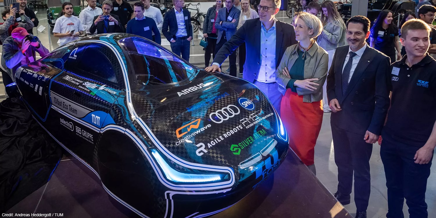TUM presents new electric racecar for Shell Eco Marathon - electrive.com