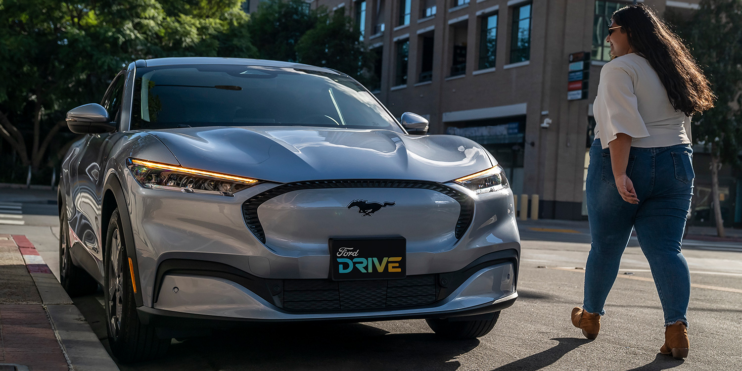 California: Ford introduces flexible Mach-E lease for Uber drivers ...