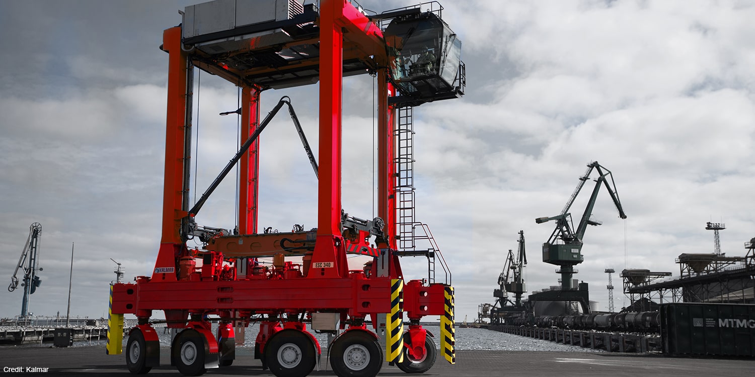 Kalmar announces first order for zero-emission straddle carrier ...