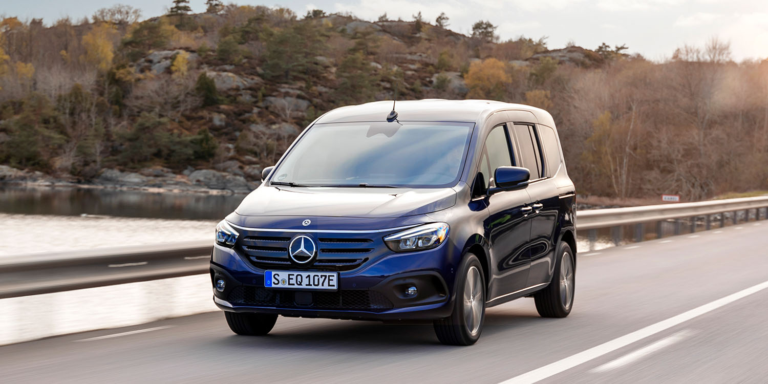 Mercedes launches the EQT electric transporter - electrive.com