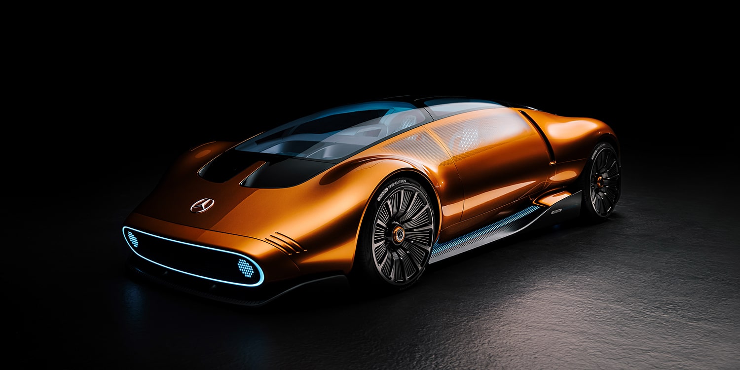 Mercedes-Benz reveals Vision One-Eleven study - electrive.com