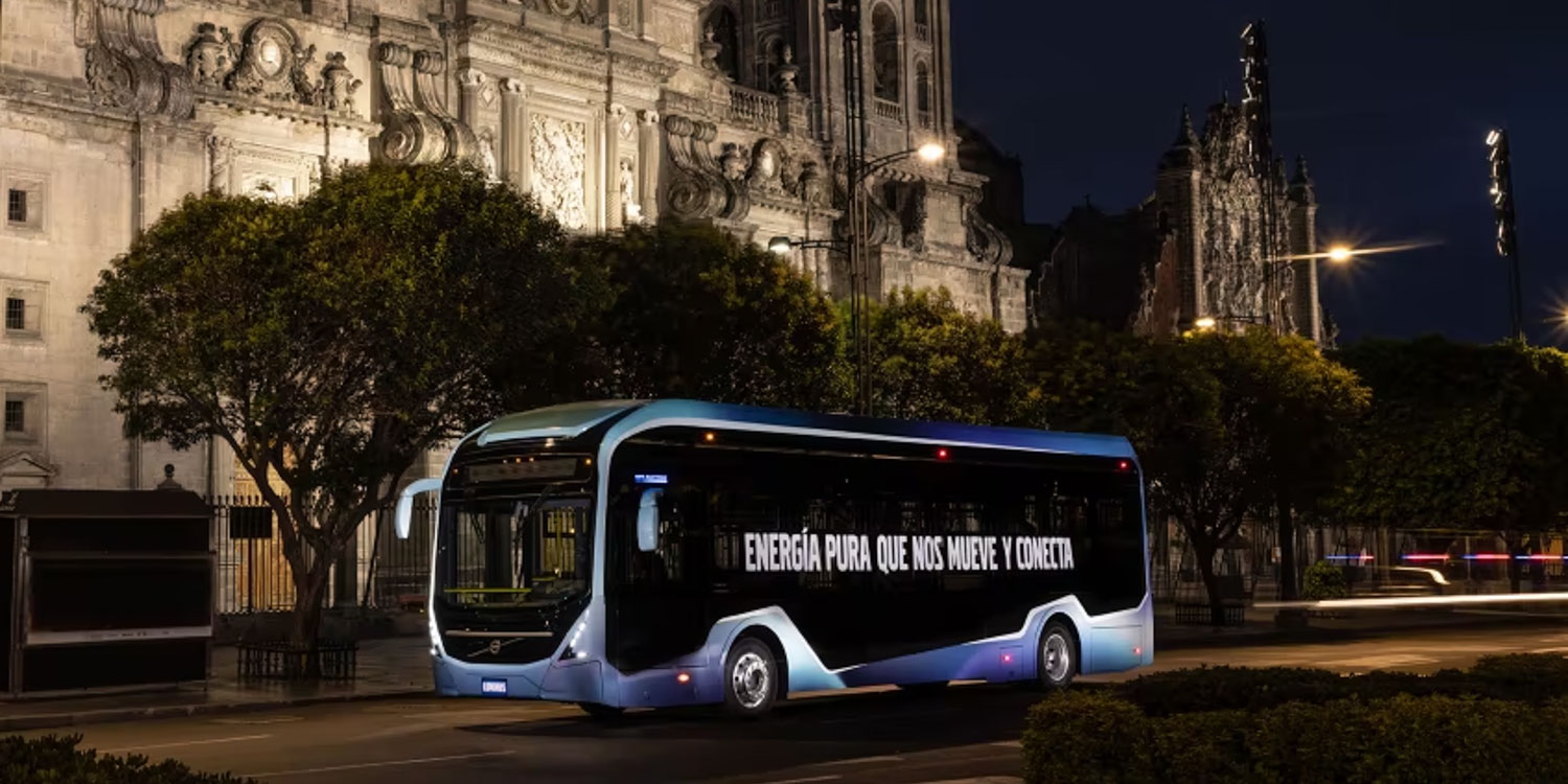 Volvo Buses presenta un autobús urbano eléctrico para México ...