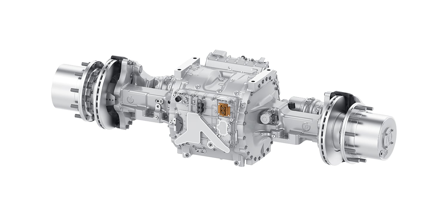 ZF presents updated electric truck axle drive - electrive.com
