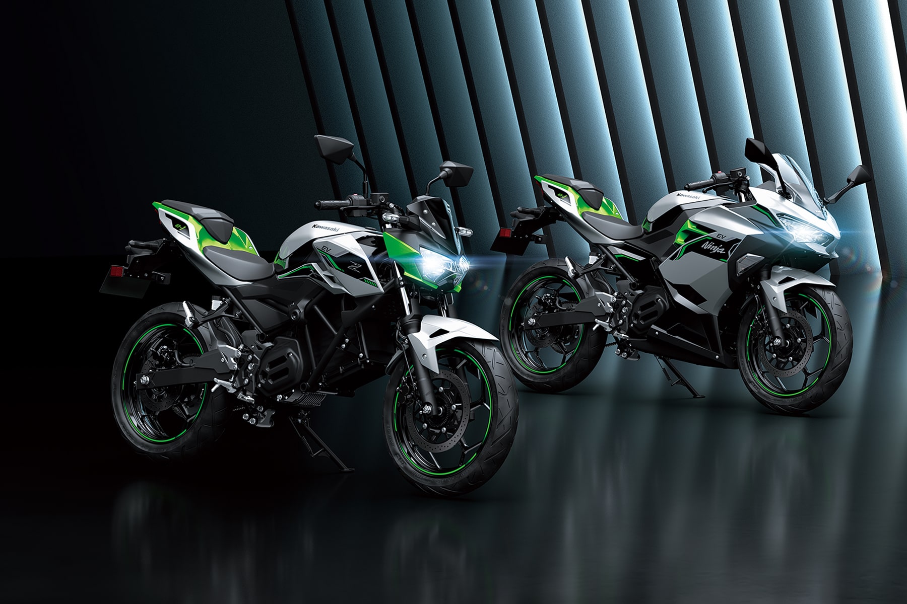 Kawasaki presents its first two electric motorcycles - electrive.com