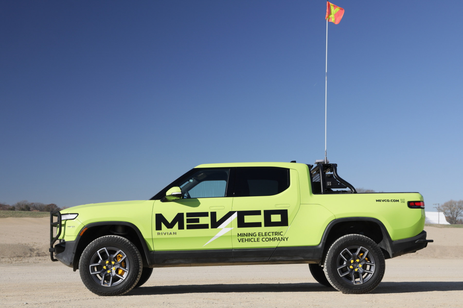 MEVCO converts Rivian R1T for mining operations - electrive.com
