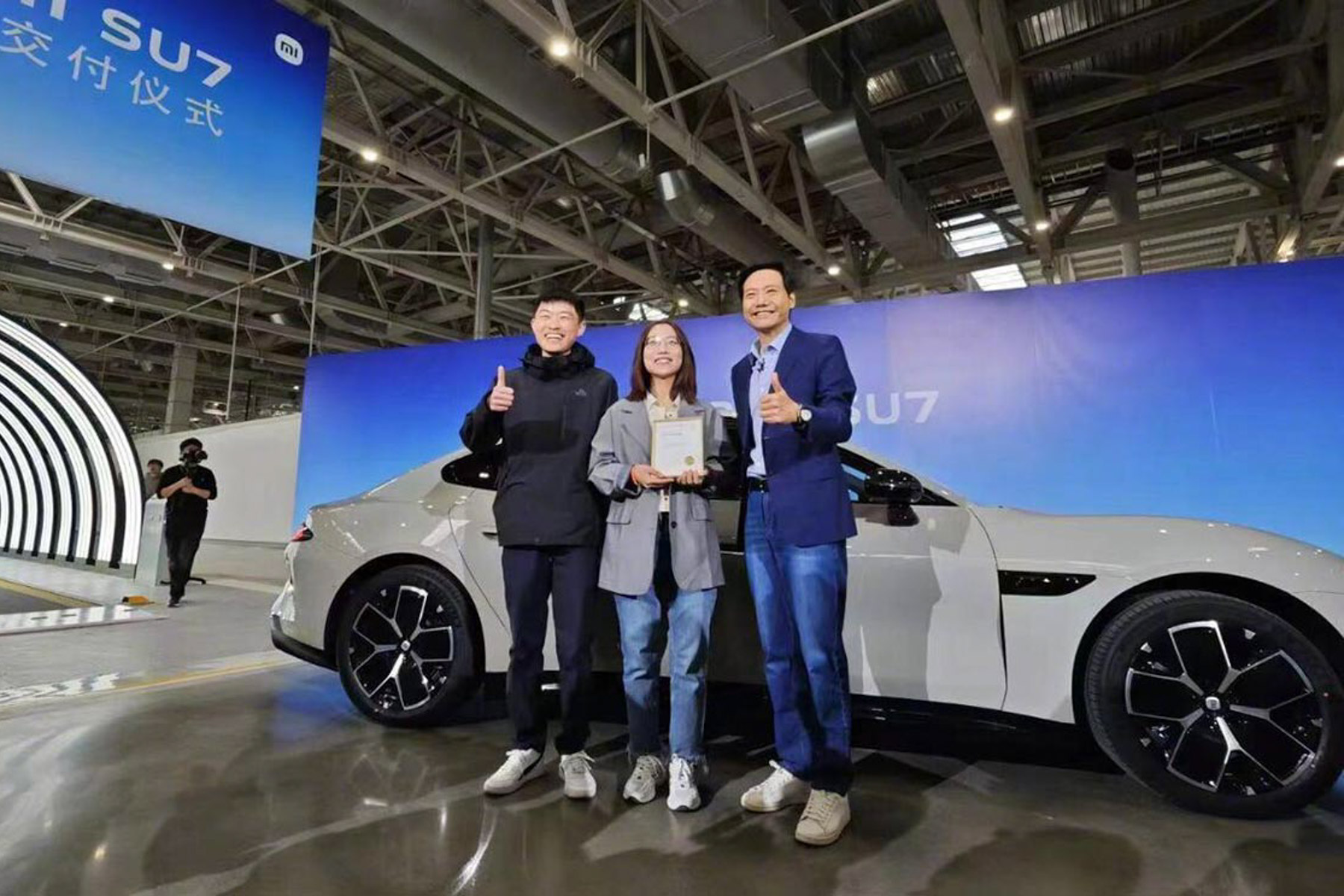 Xiaomi delivers first SU7 in China - electrive.com