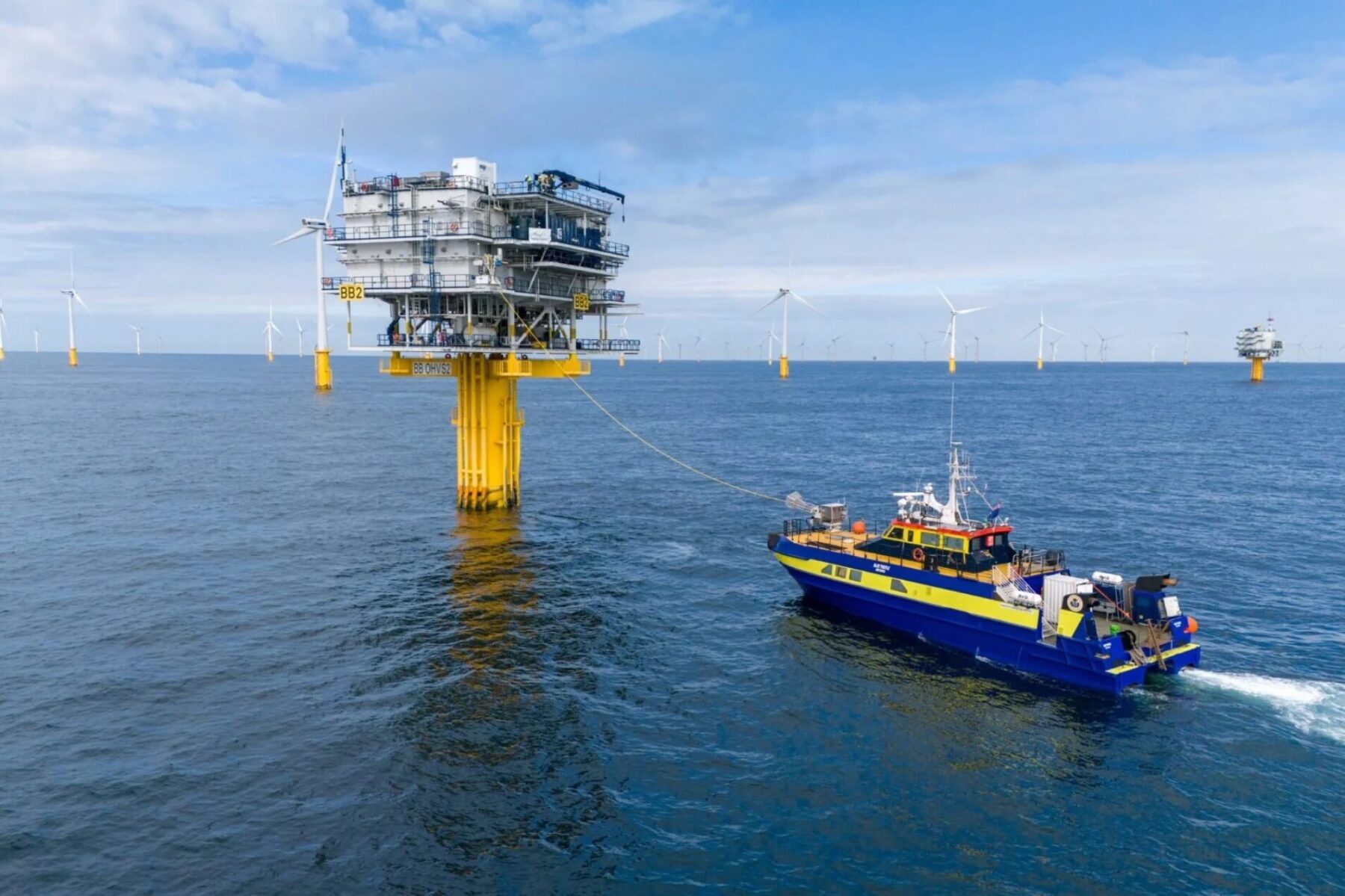 Parkwind installs first charging station for electric ships at sea ...