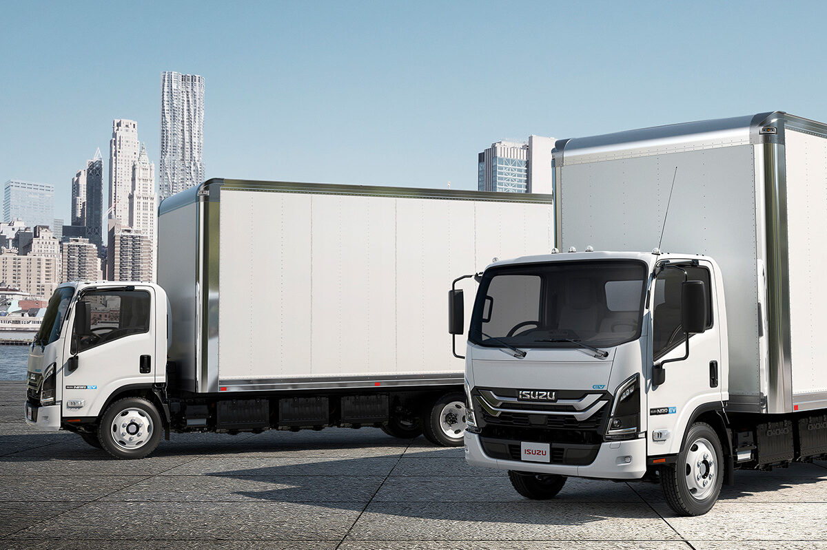 Isuzu kicks off production of the NRR-EV electric truck - electrive.com