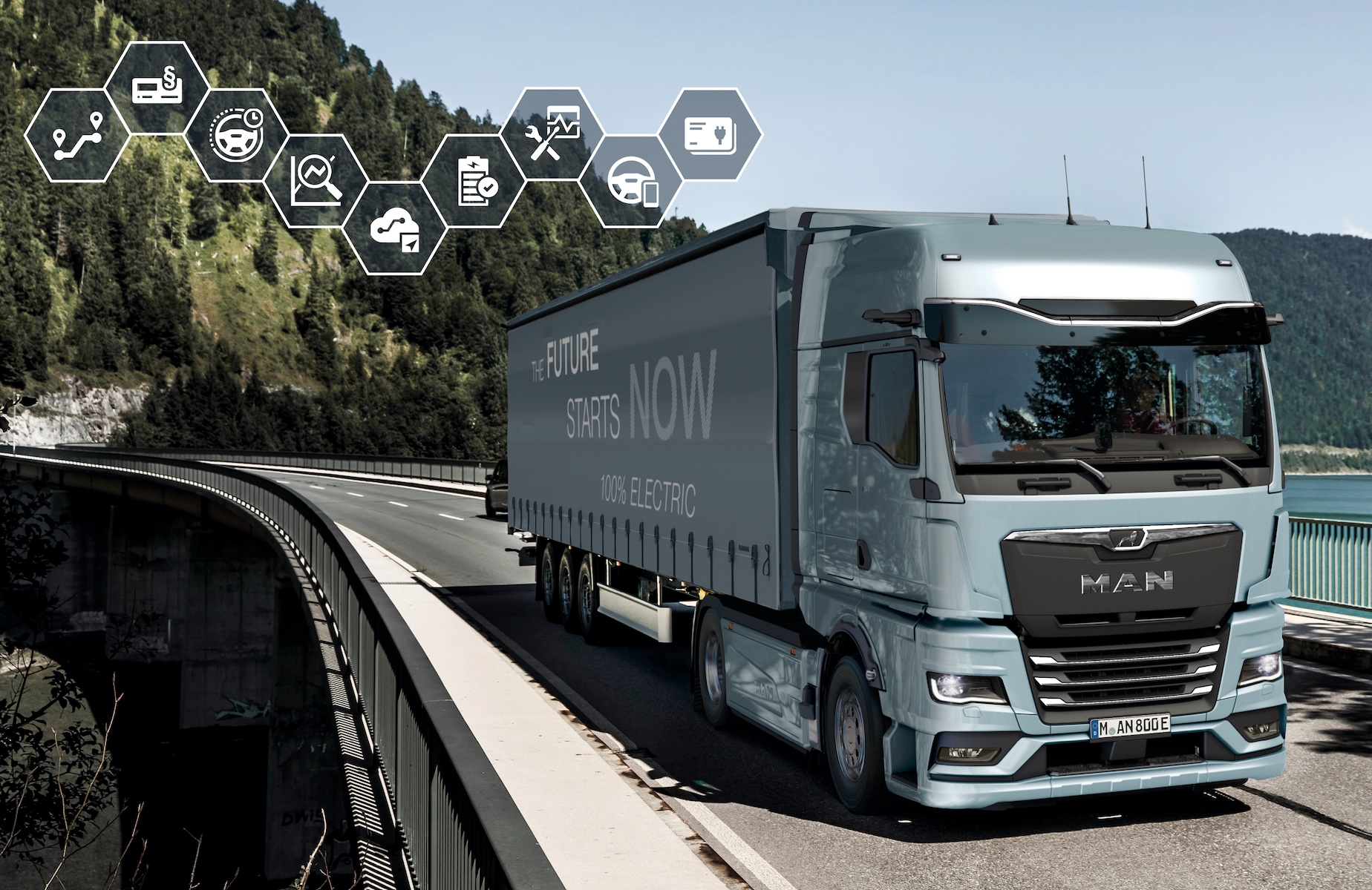 MAN supports electric truck customers with a digital package ...