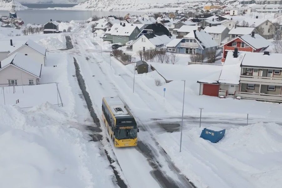 Electric bus deployment in the Arctic Circle enters its second winter ...
