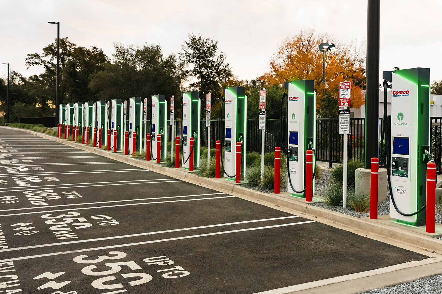 Electrify America and Costco Wholesale install charging stations in the ...