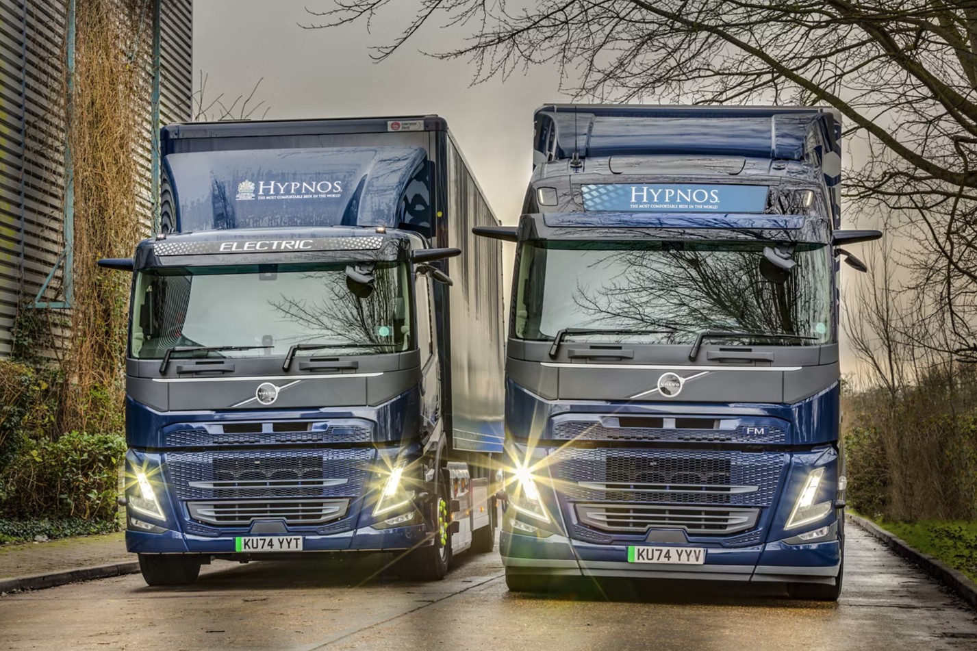Hypnos Beds adds two Volvo FM Electric trucks to its UK fleet ...