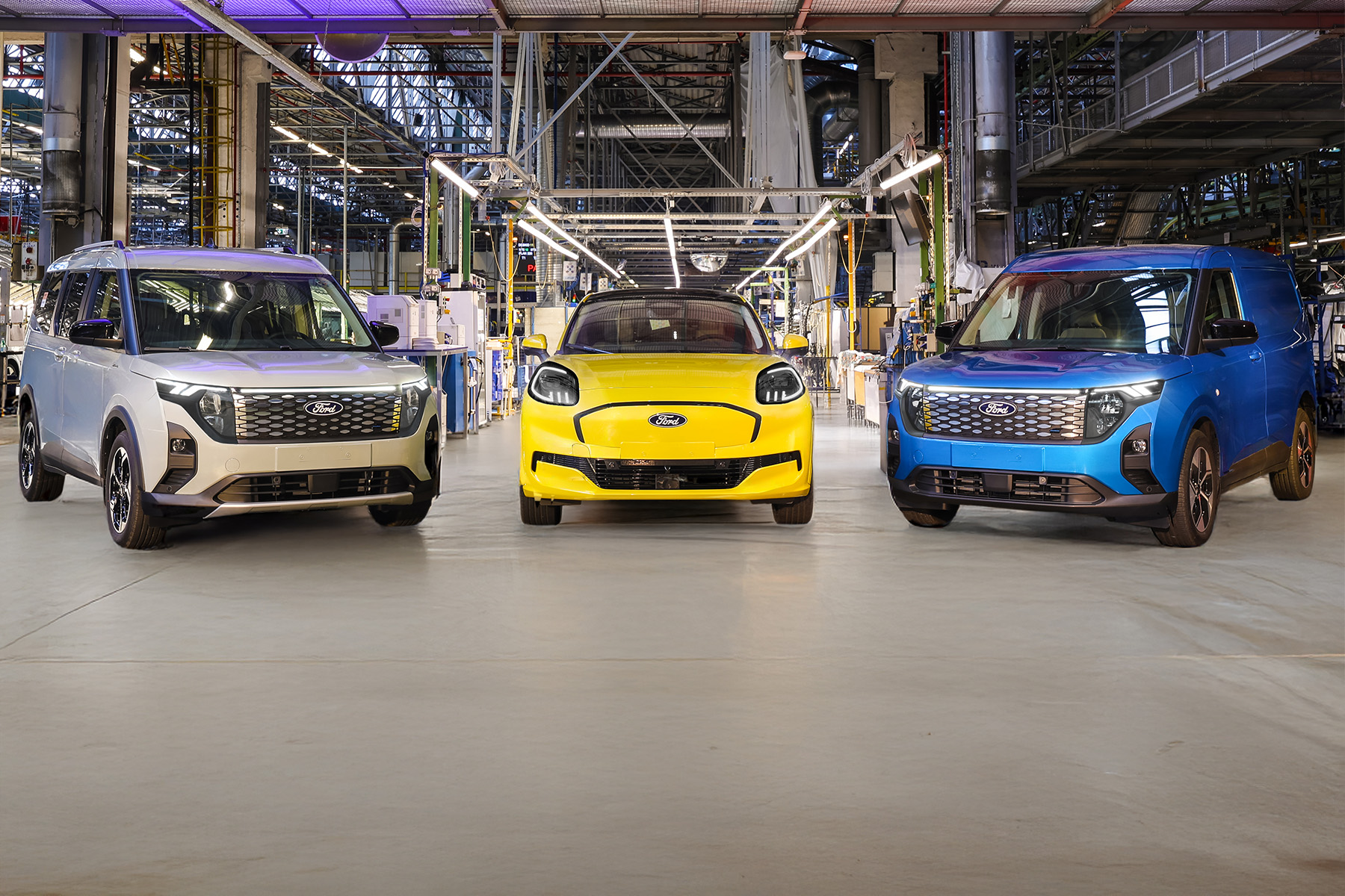 Los nuevos VE de Ford salen de la cadena de producción en Rumanía ...