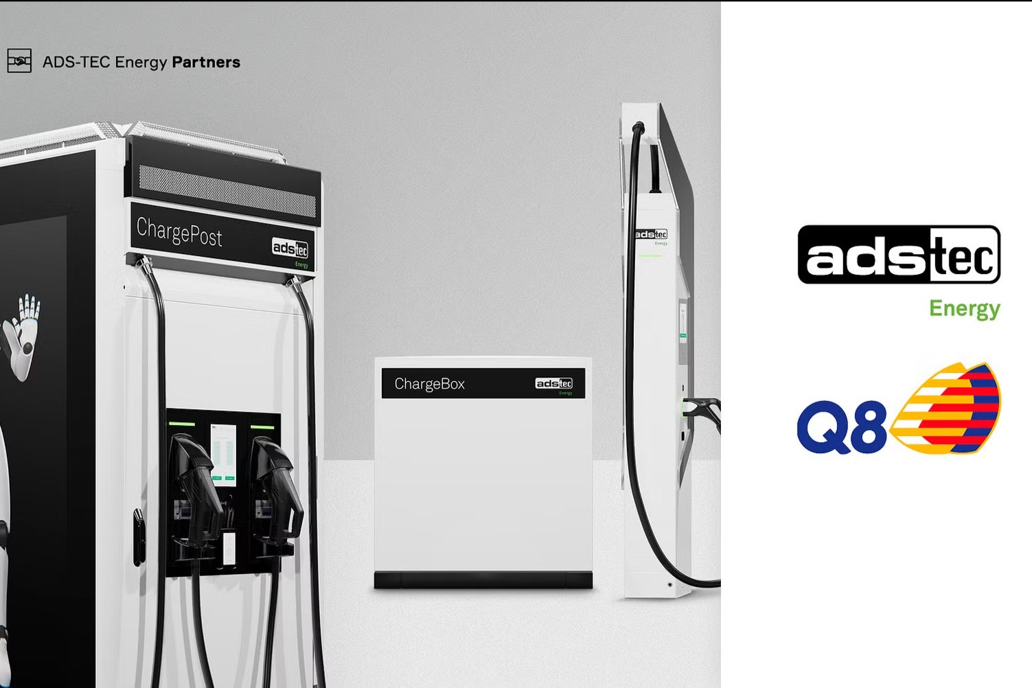 ADS-TEC Energy to supply battery-buffered DC chargers to Q8 - electrive.com