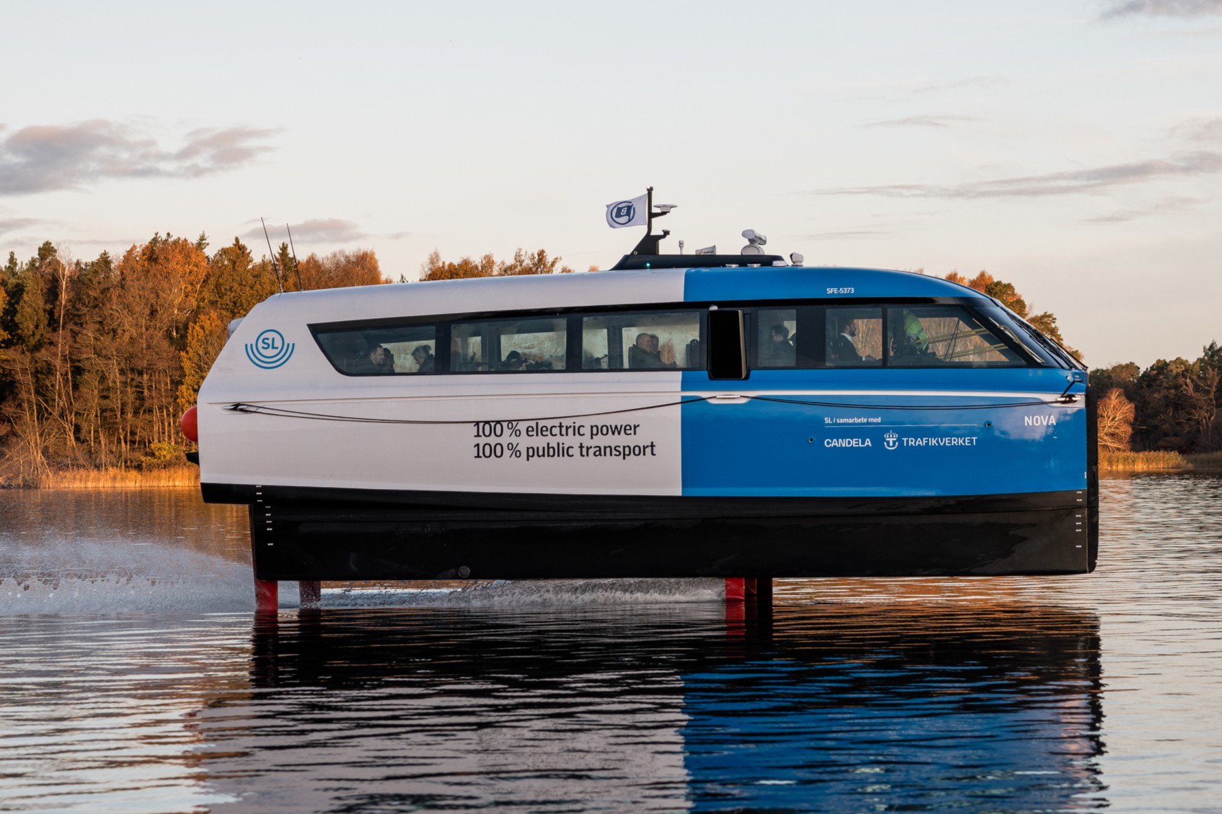 Hydrofoil ferry service returns to Stockholm - electrive.com