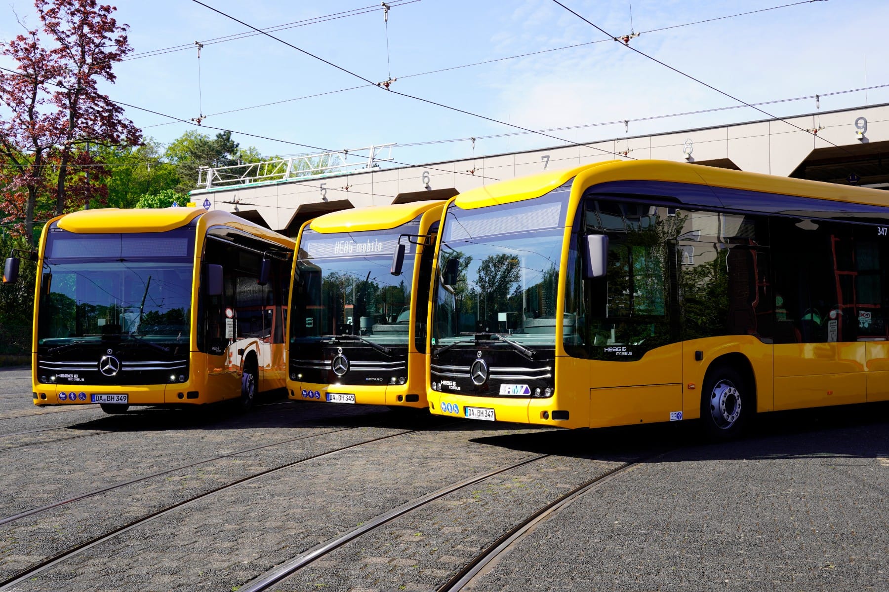 Daimler Buses delivers five eCitaro to HEAG mobilo in Darmstadt ...