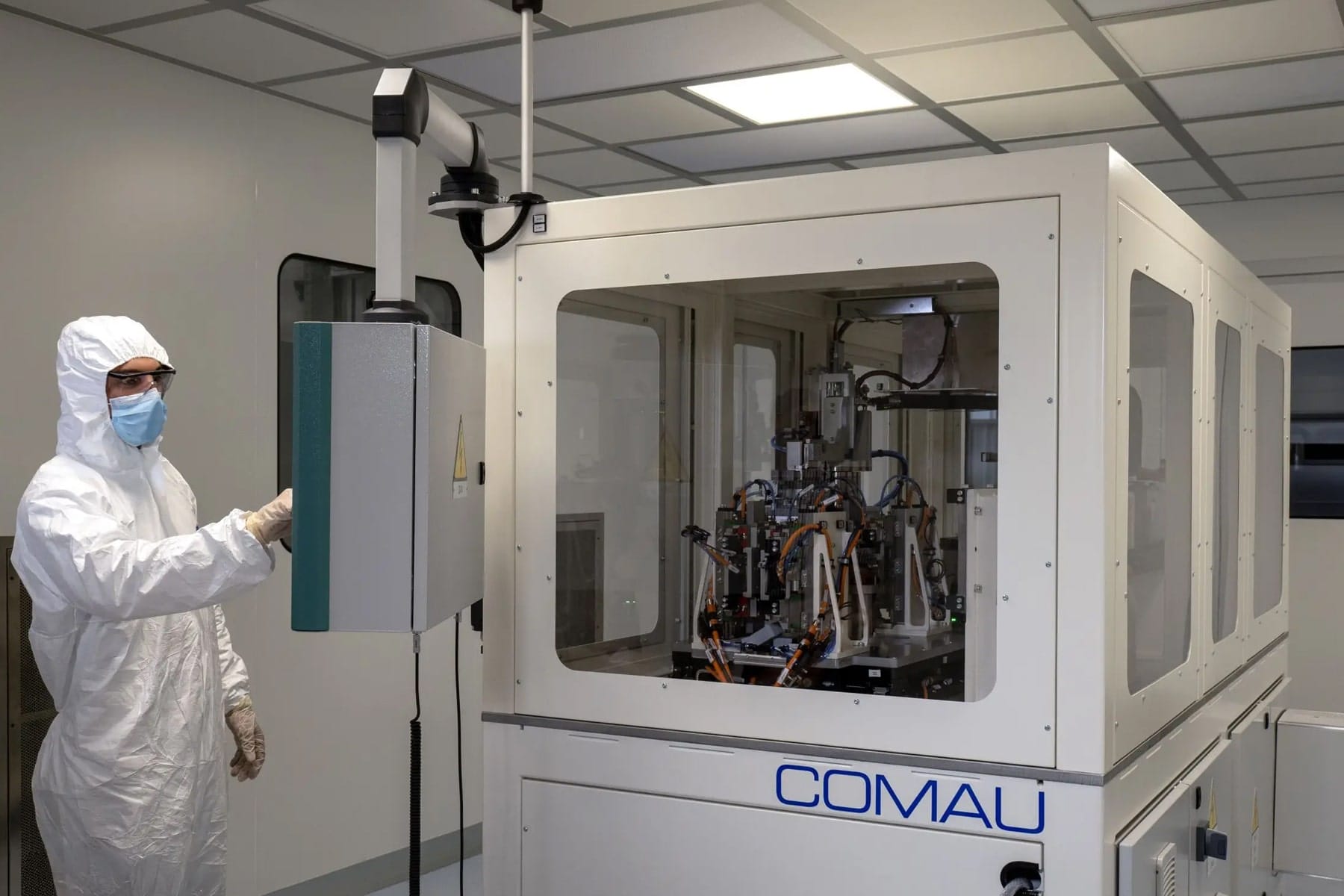 Comau inaugurates dry room laboratory - electrive.com