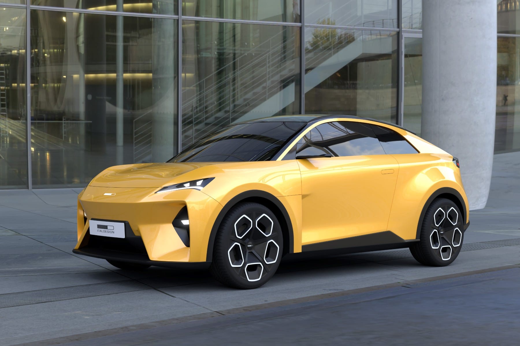 Italdesign showcases electric SUV "hologram" - electrive.com