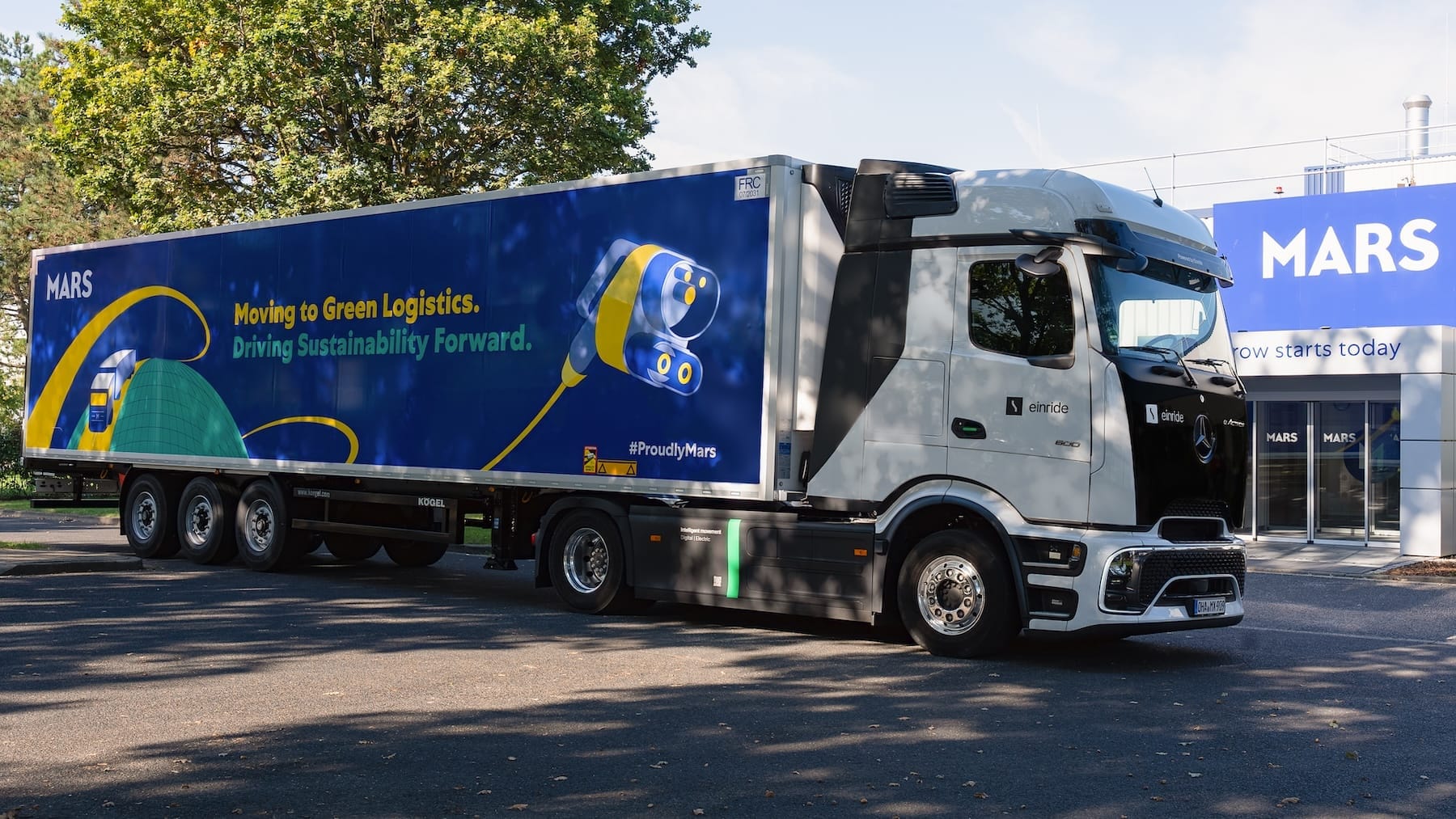 Mars adds six eActros 600 trucks to its fleet in collaboration with ...