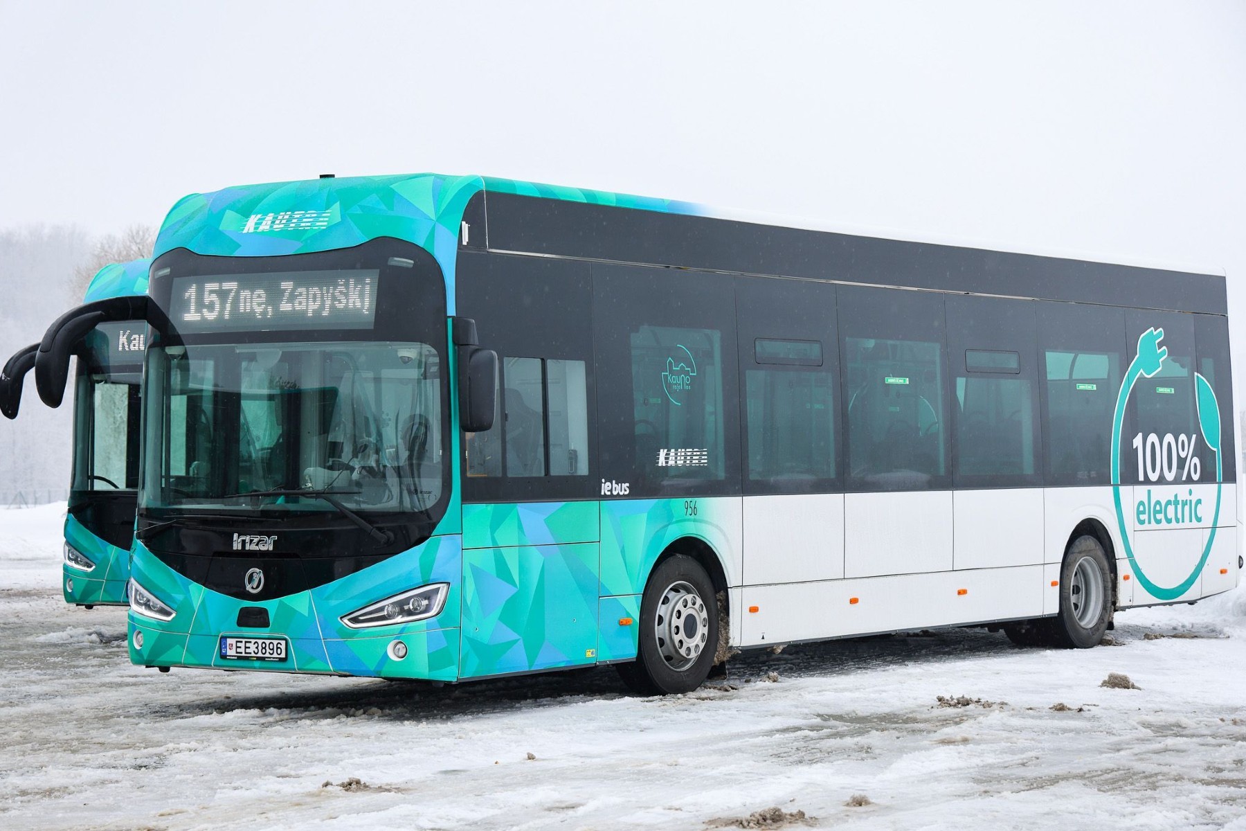 Irizar delivers 10 electric buses to Lithuania - electrive.com