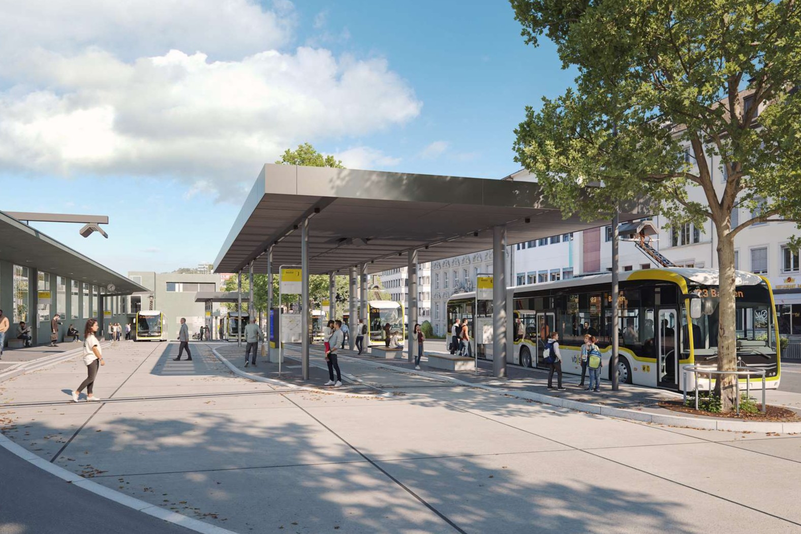 Schaffhausen breaks ground on charging hub for electric regional buses ...